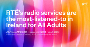 LATEST JNLR RTÉ LISTENERSHIP FIGURES RELEASED | RTÉ Media Sales